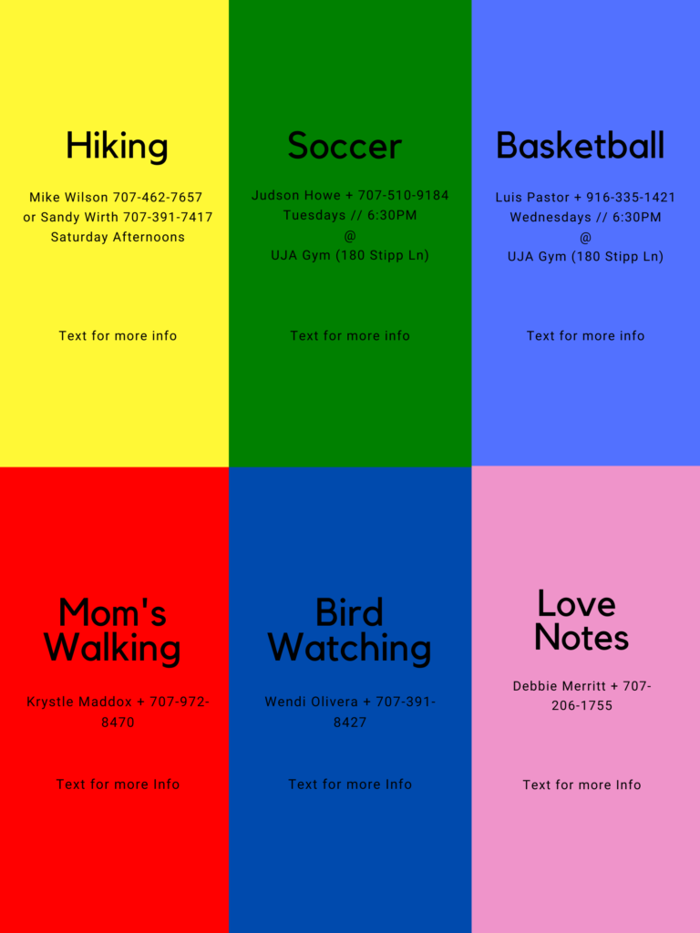 LifeGroups - Ukiah Seventh-day Adventist Church